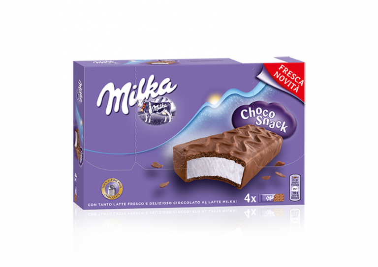 Il nuovo Choco Snack Milka - ITALIA MILKA CHOCO SNACK